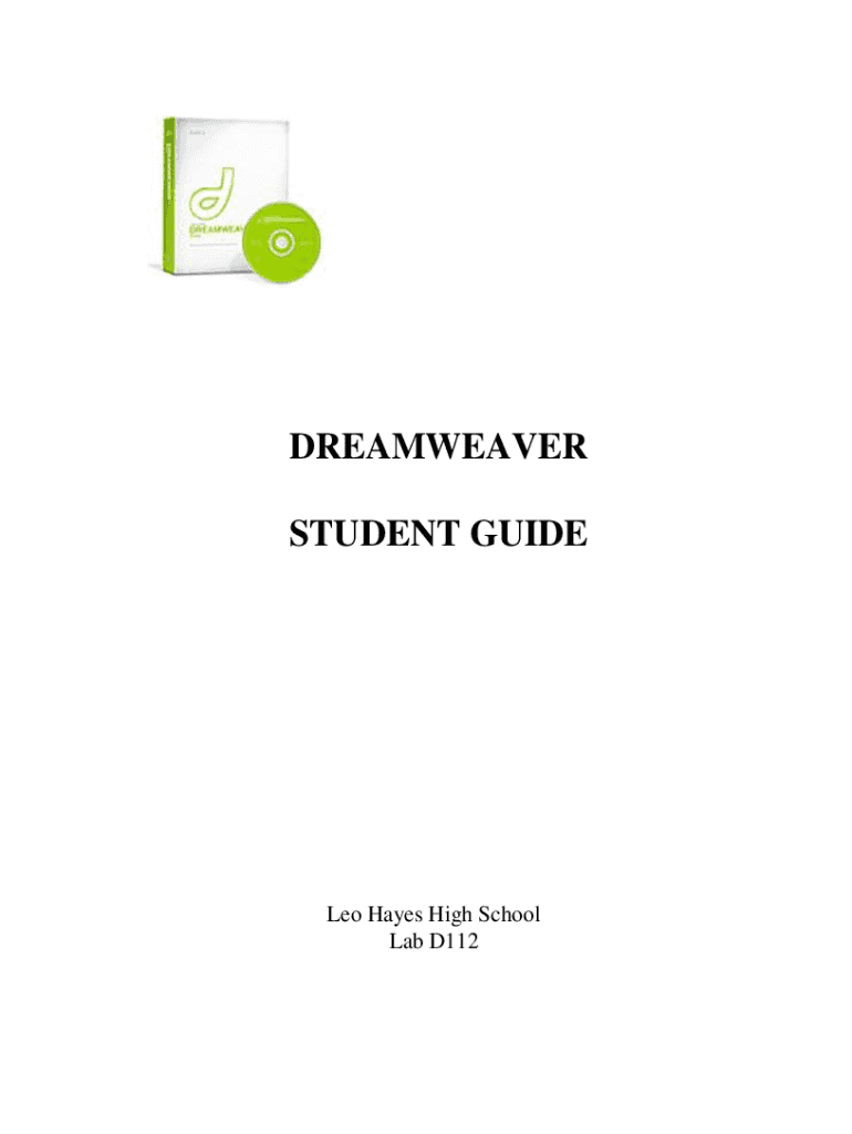 Fillable Online How to get the Exercise Files for your Dreamweaver ...