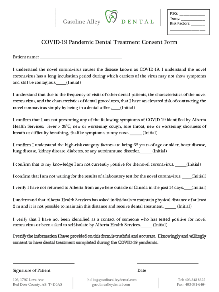 Fillable Online New Patient Information And Dental History Form Fax