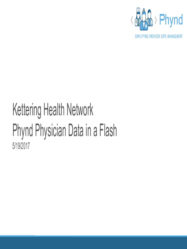 Fillable Online Healthcares Unified Provider Management Platform One Provider, One Profile ...