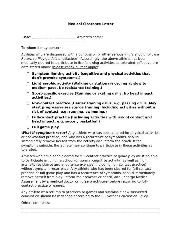 Canadian harmonized sport concussion protocol template Doc Template ... Canadian harmonized sport concussion protocol template Doc Template ...