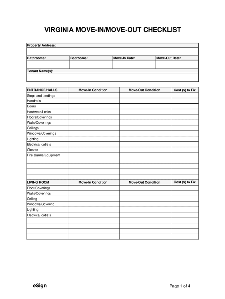Fillable Online VAR Move-In Move-Out Form 1100 ... Fax Email Print ...