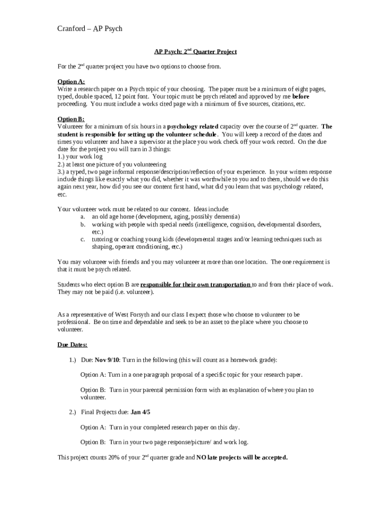 AP Psychology Unit 2 Review Everything You NEED to know Doc Template ...