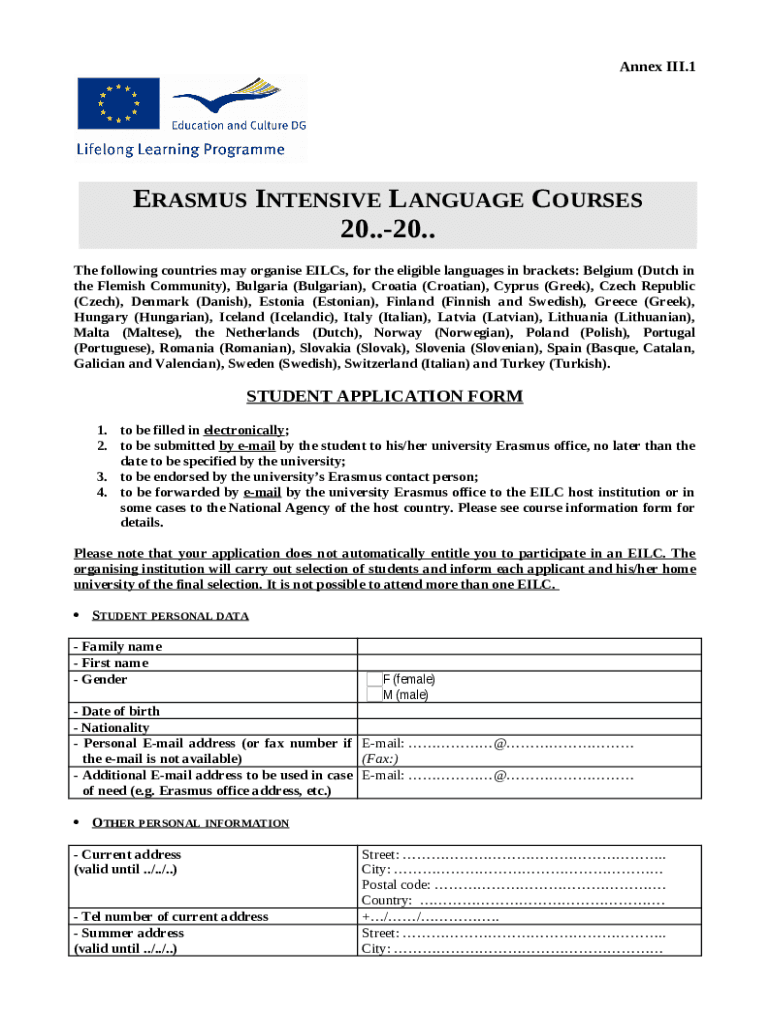 Annex 3List of eligible countries Doc Template | pdfFiller
