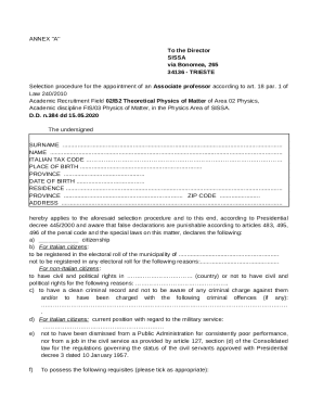 AnnexA application 1.doc Doc Template | pdfFiller