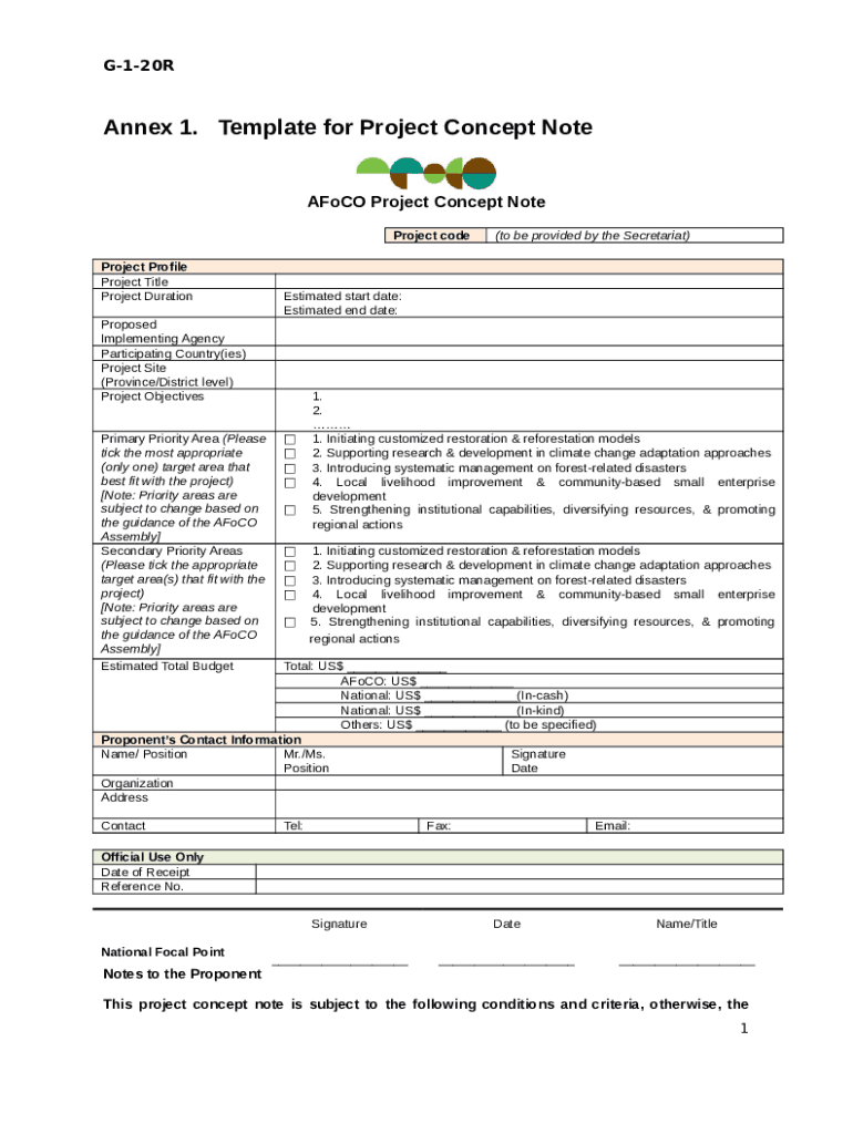 Concept-Note-Template.docx Doc Template | pdfFiller