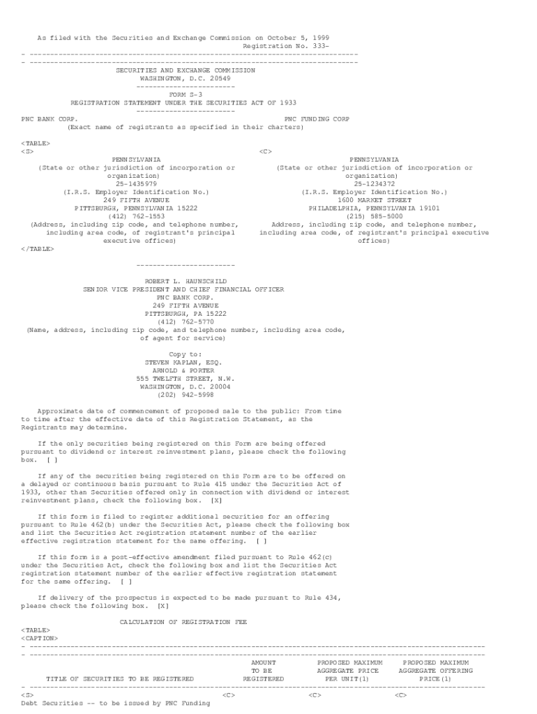 Fillable Online Post-Effective Amendment #1 to Form S-3ASR Fax Email ...