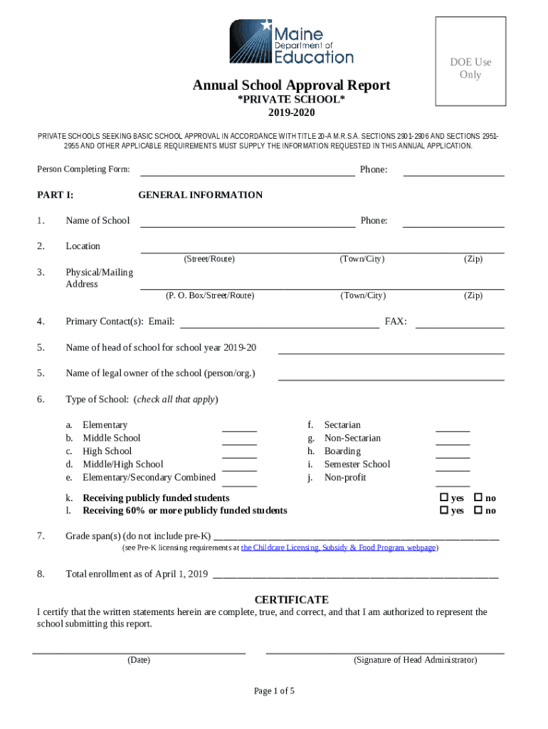 PRIVATE SCHOOLS SEEKING BASIC SCHOOL APPROVAL IN ACCORDANCE WITH TITLE ...