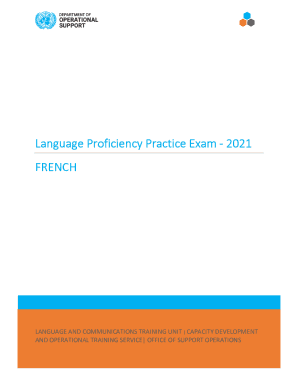 Remplissable En Ligne hr un Free French language proficiency test with ...