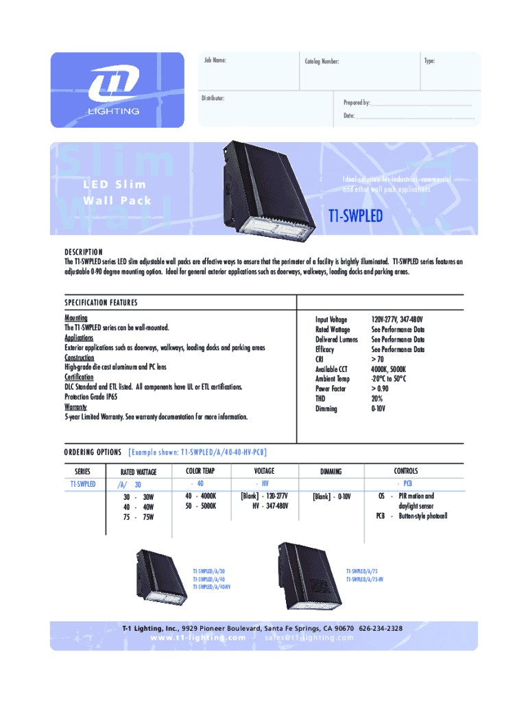 Fillable Online 48" LED T8 Plug-N-Play or Direct Wire use Lamp Fax ...