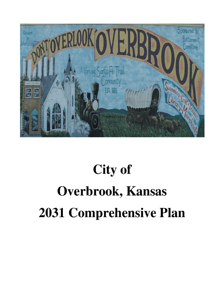 Fillable Online City of Overbrook Comprehensive Plan 2031 - Final.docx ...