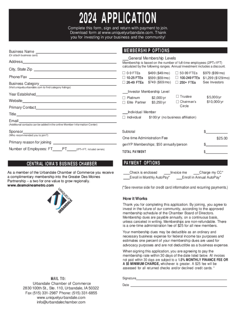 Fillable Online Complete this form, sign and return with payment to join Fax Email Print - pdfFiller