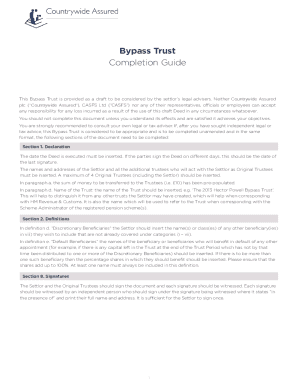 Fillable Online The Trust Registration Service (TRS) Fax Email Print ...