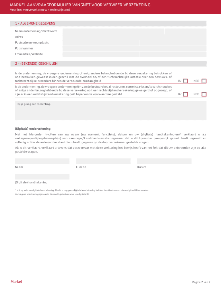 Invulbaar Online Aanvraagformulier Consultants Faxnummer Email Afdrukken - pdfFiller
