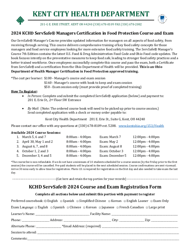 Ohio Department Of Health Food Service Operation License Renewal at ...