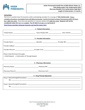 Fillable Online Prior Authorization (PA) Form for Taltz (ixekizumab ...
