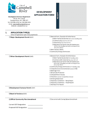 Fillable Online Application Type and Checklist: BUILDING PERMIT ... Fax ...