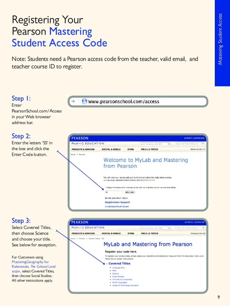 Fillable Online Request an Instructor Access Code Fax Email Print ...