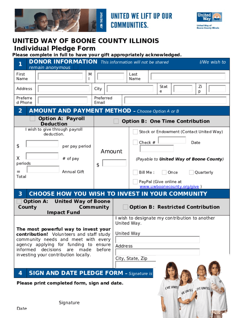 4 sign and date pledge Doc Template | pdfFiller
