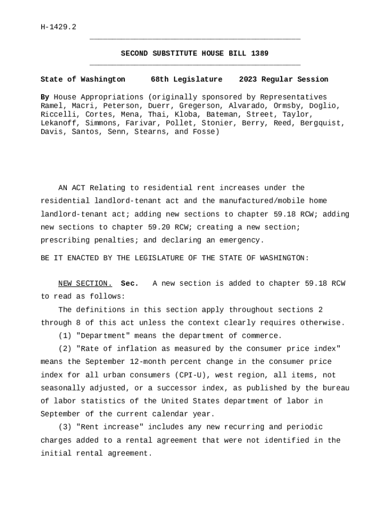 10 Year Analysis Complete for Second Substitute House Bill Doc Template | pdfFiller