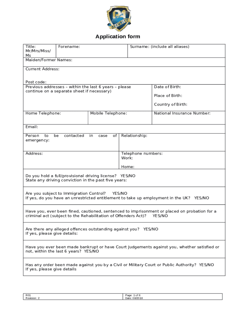 The PLATINUM Group Application Doc Template | pdfFiller