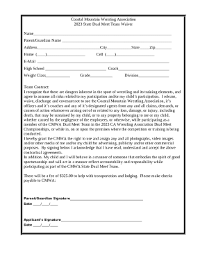 MMA SEMINAR AGREEMENT Doc Template | pdfFiller