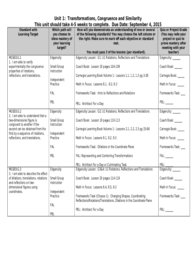 K-12 Louisiana Student Standards for Mathematics: - ERIC Doc Template ...