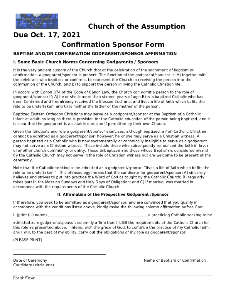 Church-of-the-Assumption-sponsor- ... Doc Template | pdfFiller