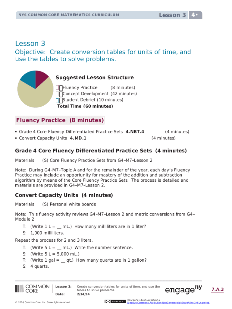 Eureka Math - Grade 4, Module 7 Teacher Edition Doc Template | pdfFiller