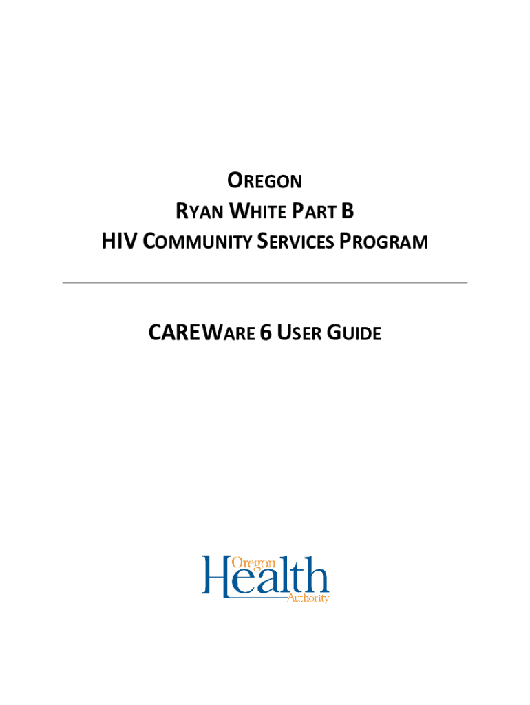 Fillable Online HIV Community Services Program Coordination of Care ...