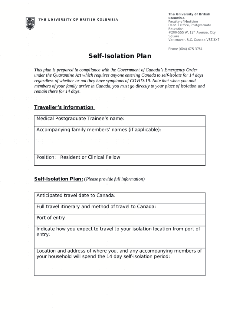 How is Canada planning to enforce mandatory self-isolation? Doc ...