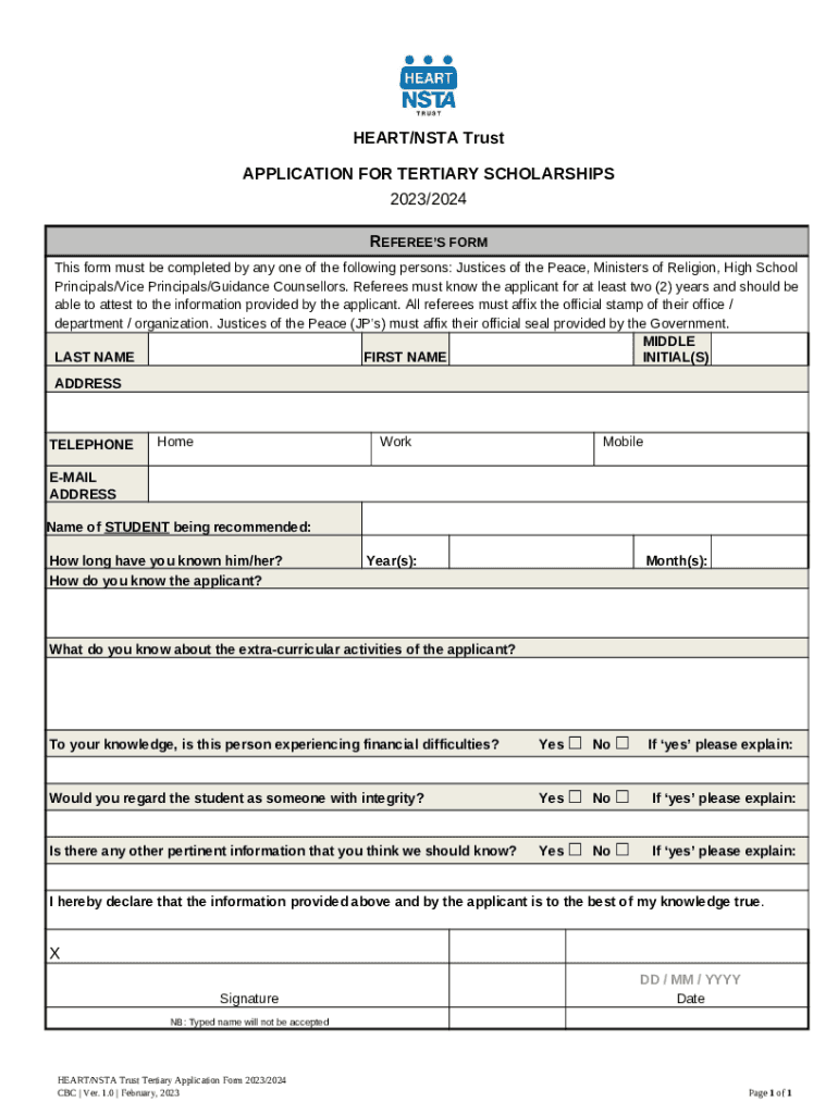 Heart trust nta application : Fill out & sign online Doc Template ...