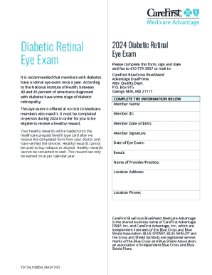 Fillable Online Diabetic-Retinal-Eye-Exam-Form Fax Email Print - pdfFiller