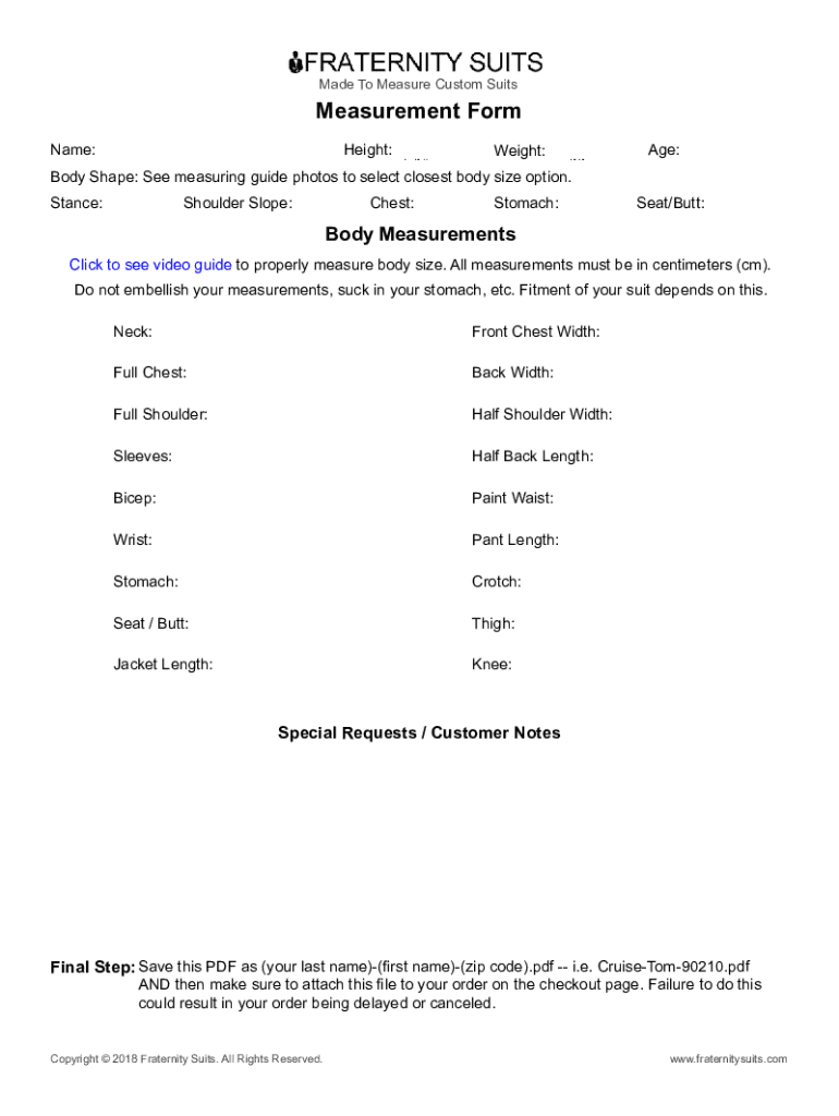 Fillable Online Sparco Suit Sizing Chart How to Measure Fax Email Print ...