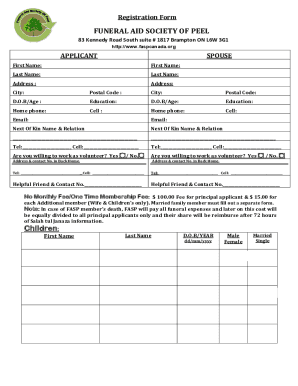 Fillable Online Funeral Checklist Form Templates Fax Email Print ...