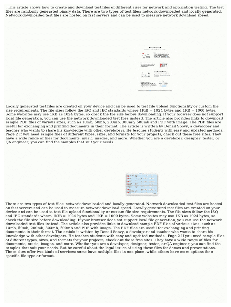 Fillable Online Sample 200 mb pdf file download. . Fax Email Print ...