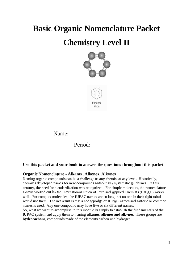 Chem practice sheet (doc) Doc Template | pdfFiller