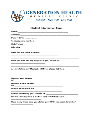 Download Repeat Prescription here Doc Template | pdfFiller