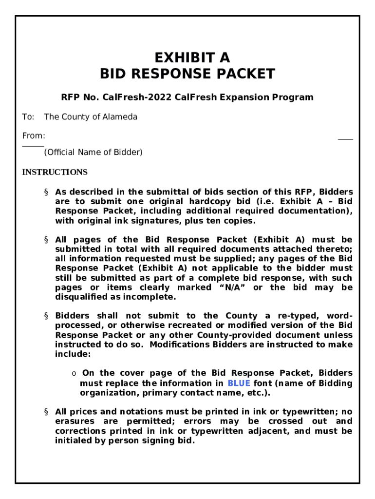 RFP No. NS-2022 Nutrition Services Questions & Answers Doc Template ...
