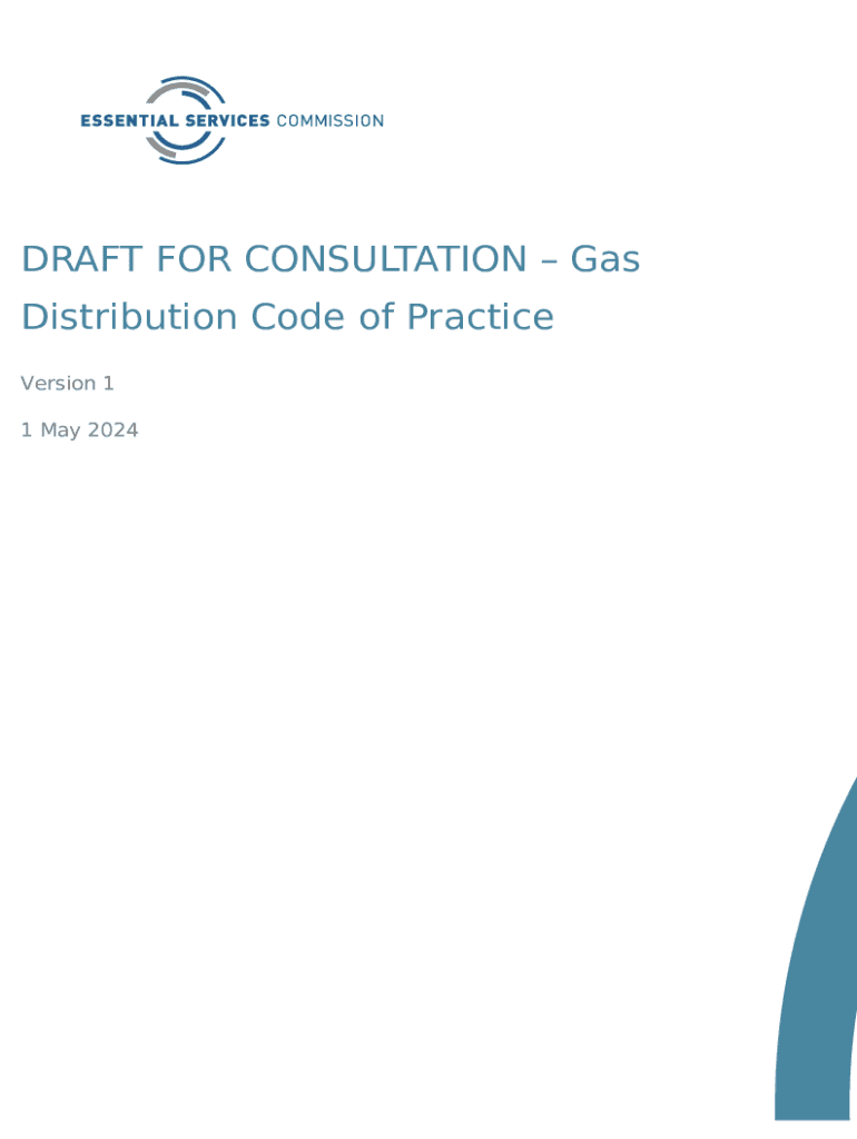 Reviewing the Gas Distribution System Code of Practice Doc Template ...