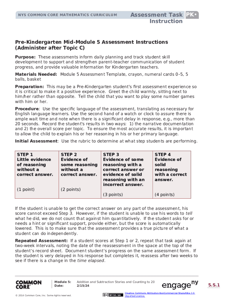 Lesson Mid-Module Assessment Task Doc Template | pdfFiller