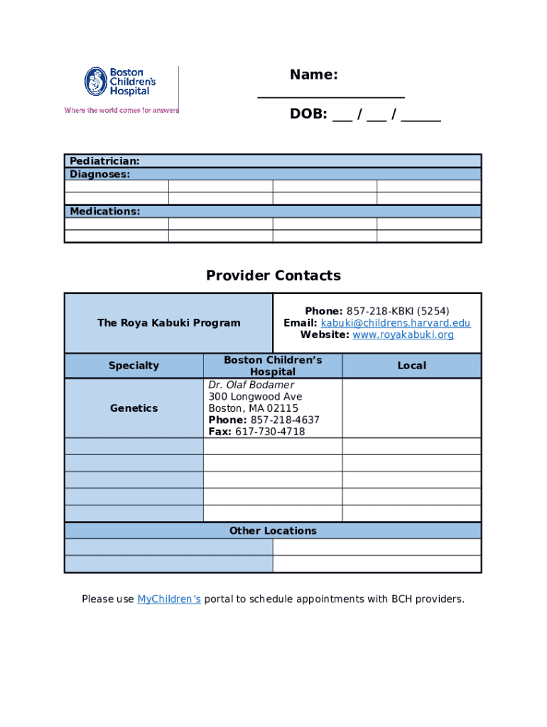 Roya Kabuki ProgramMeet Our Team Doc Template | pdfFiller