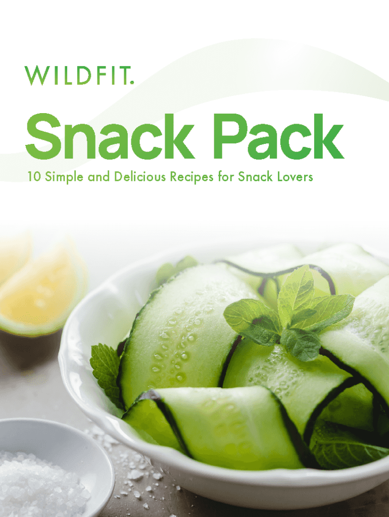 Fillable Online Wildfit Recipes Pdf - Fill and Sign Printable Template ...