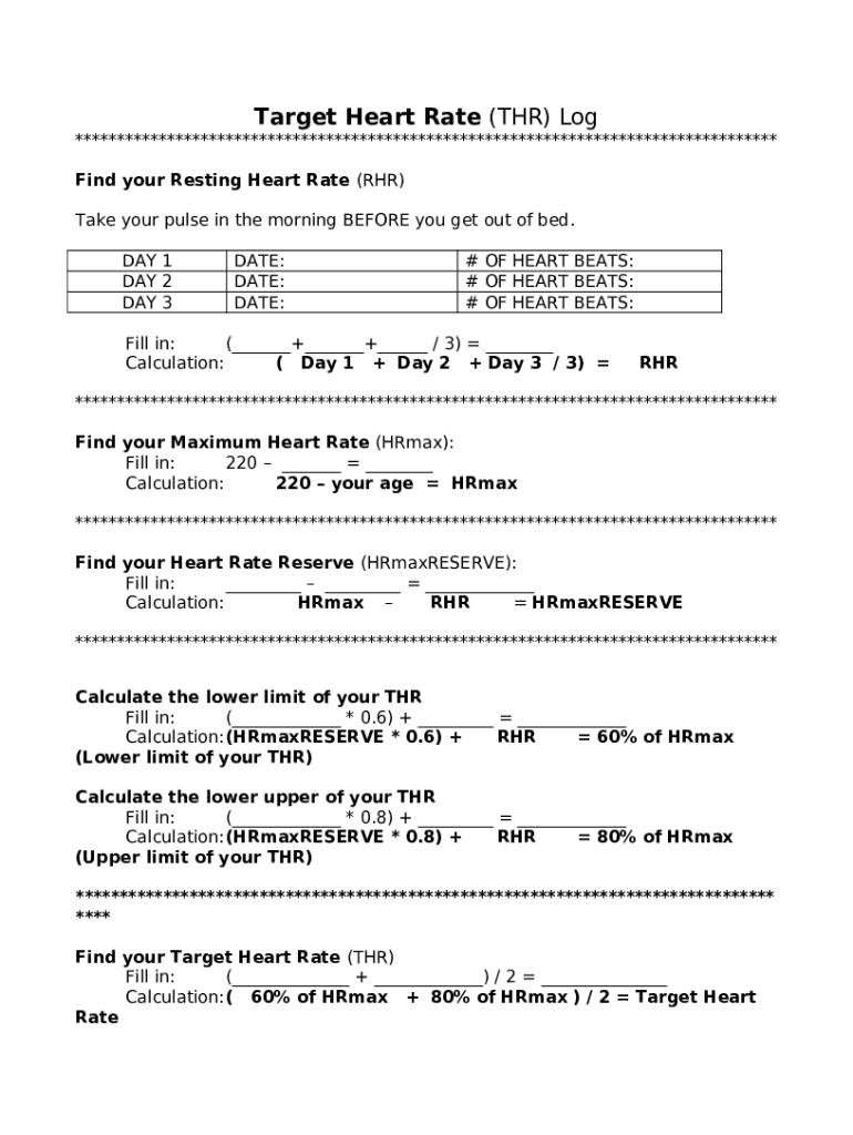 Is Your Heart Rate Healthy? Here's How to Find Out Doc Template | pdfFiller