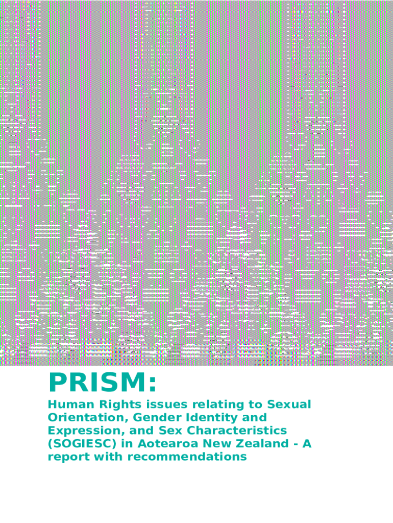 Human Rights Commission Releases PRISM Report Doc Template | pdfFiller