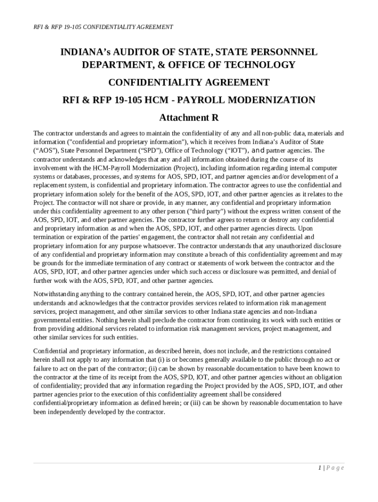 REQUEST FOR INATION (RFI) for Time Data ... Doc Template | pdfFiller