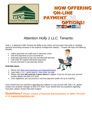 PayLease Unveils Mobile Rent Payment Solutions for ... Doc Template ...