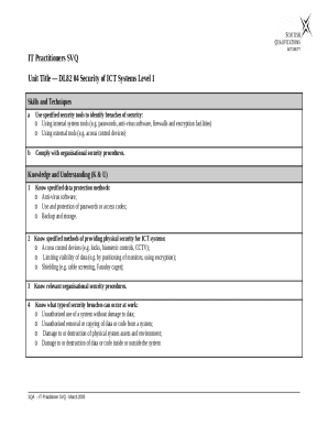 Answer Sheet - Level 3 Principles of ICT Systems and Data ... Doc ...