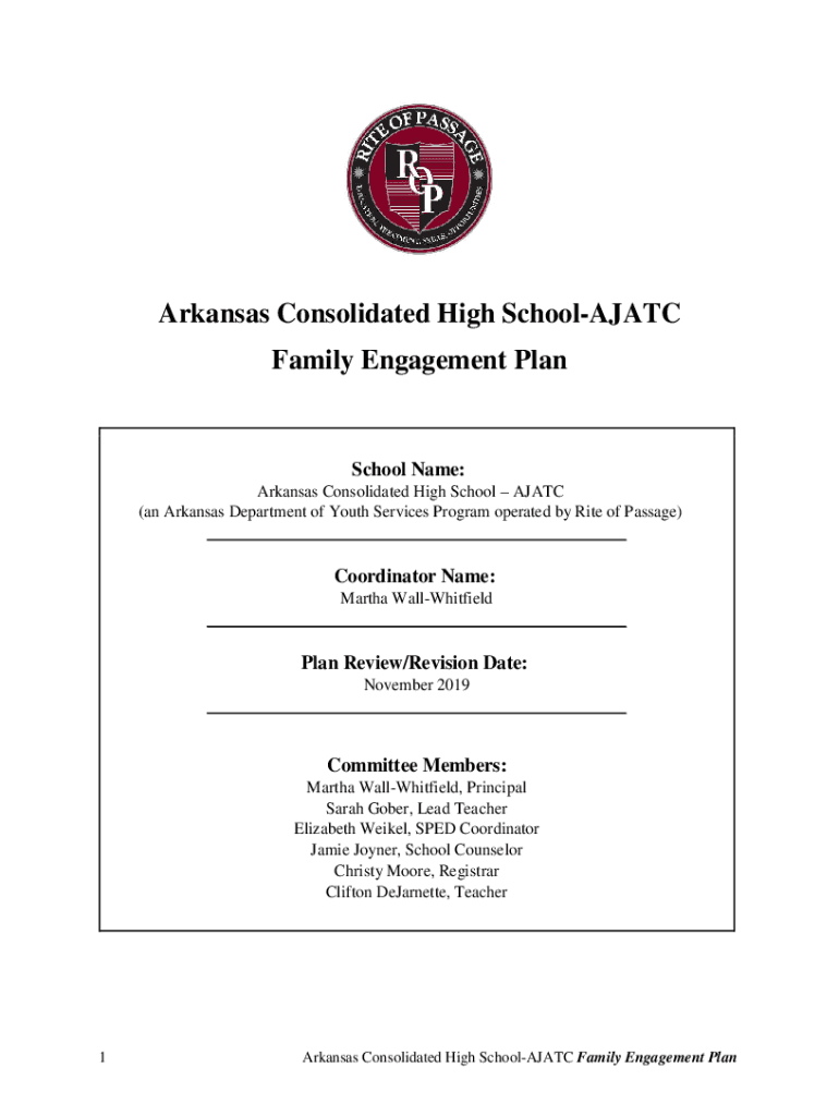 Fillable Online Arkansas Consolidated High School-AJATC Student ...