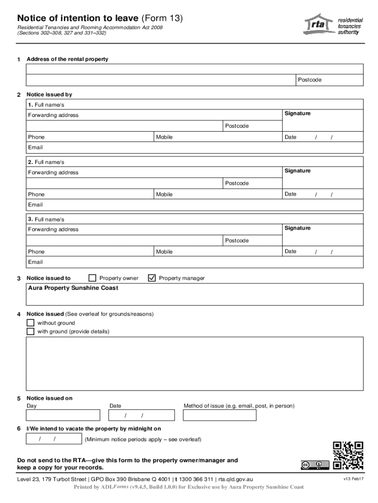 Rta Form - Fill Online, Printable, Fillable, Blank | pdfFiller