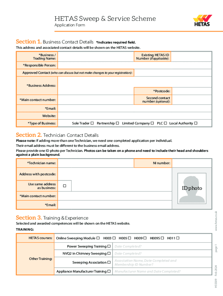 Fillable Online Hetas Certificate - Fill Online, Printable, Fillable ...